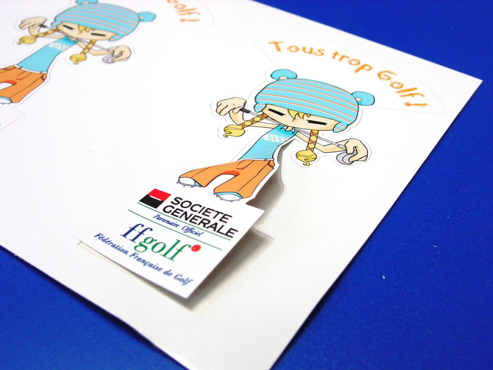 Impression Stickers sur mesure – Digital Services