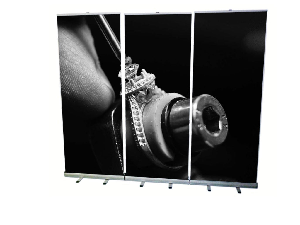 Impression Roll-up Easy Light - Impression de roll-up publicitaire